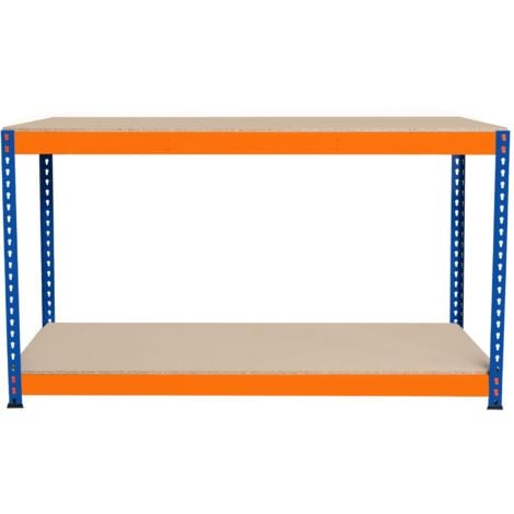 S-Rax 2 Tier Workbench - 150cm x 45cm x 90cm