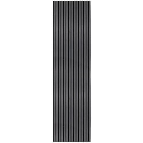 Acoustic Slat Wall Panel – Anthracite Grey