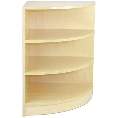 Retail Shop Corner Counter LM60 - Maple