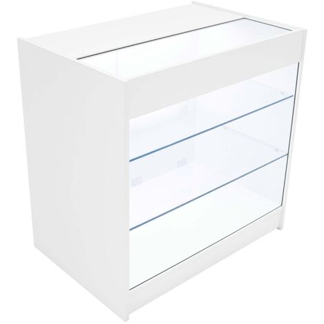 Apollo LED Shop Counter Set LM60 & 2 x K900 - White