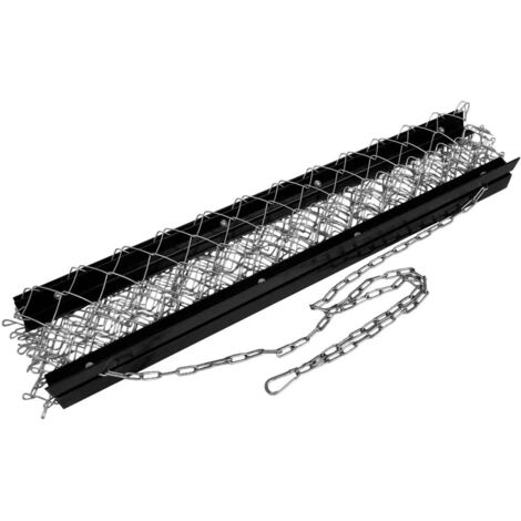Drag Harrow 4ft Wide x 5ft Long 2.4m / 8ft Chain Snap Hooks ATV