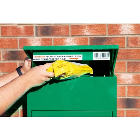 Green Parcel Post Box
