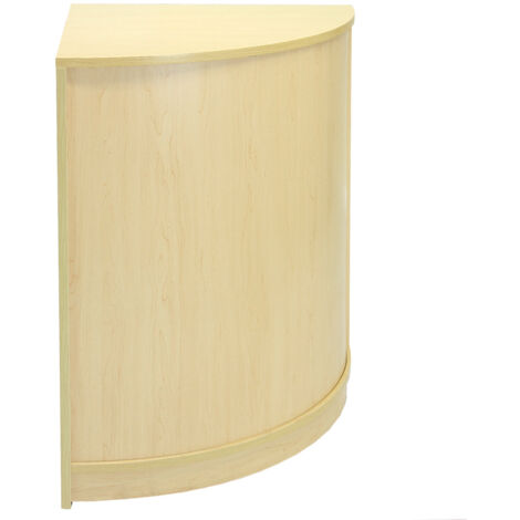 Retail Shop Corner Counter CM60 - Maple