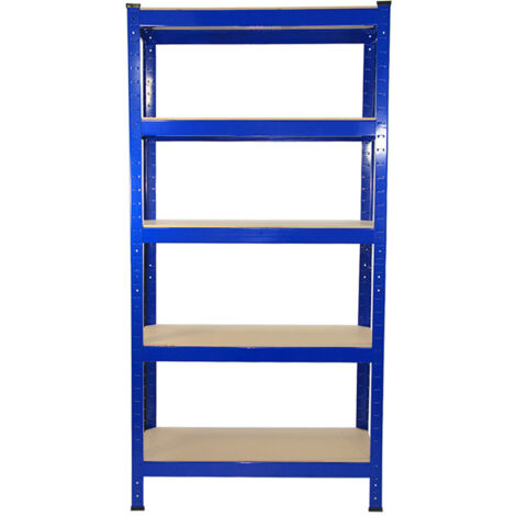 Monster Racking T-Rax Heavy Duty Shelving Units, Blue, 75cm W,