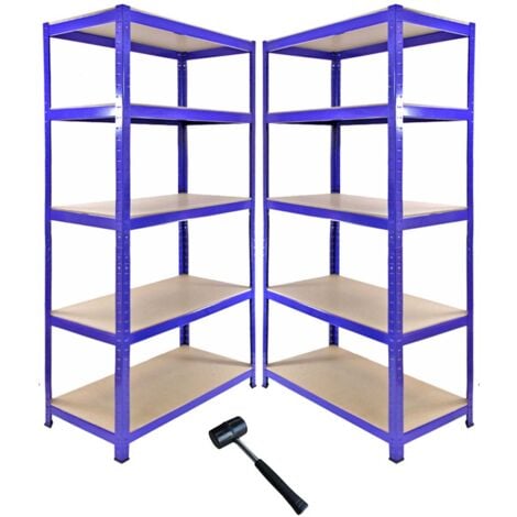 Monster Racking T-Rax Corner Shelving Unit & 2 x 90cm Garage