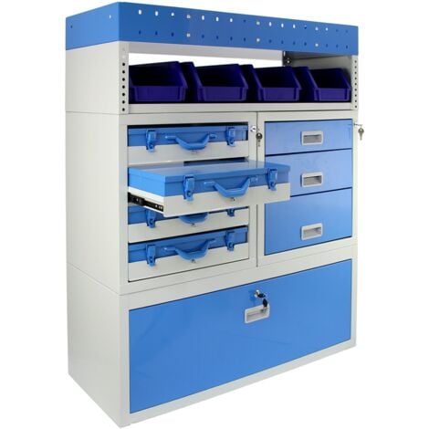 Monster Racking Tempest Metal Van Shelving Bundle