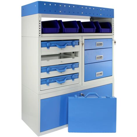 Monster Racking Tempest Metal Van Shelving Bundle