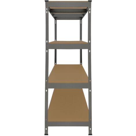 Monster Racking Q-Rax Heavy Duty Storage Shelving, 160cm W, 60cm