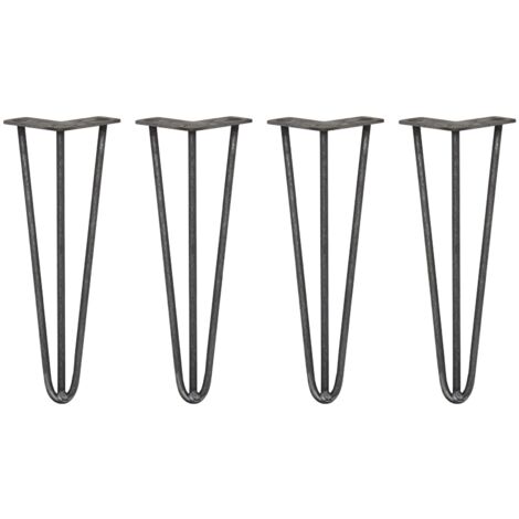 4 x Hairpin Legs / Hair Pin Legs Set SkiSki Legs™ Furniture Desk Bench ...