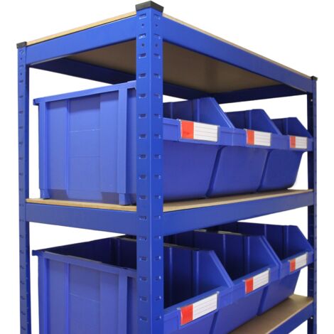 T-RAX Blue 90cm with 12 x Storage Quick Pick Bins