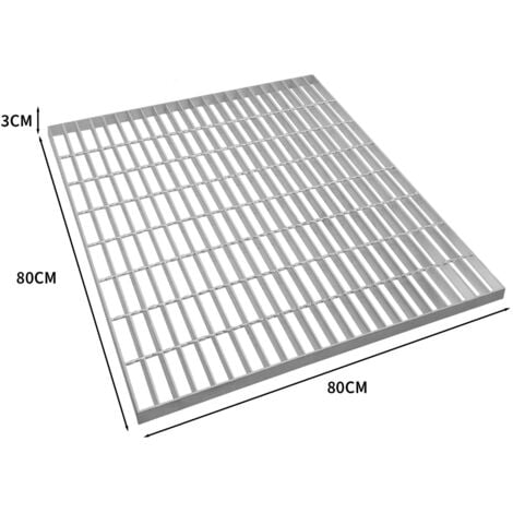 Galvanised Grating - 800mm x 800mm