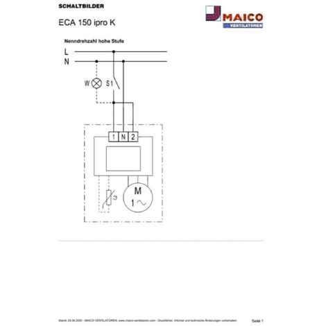 Maico Kleinraumventilator ECA 150 ipro K