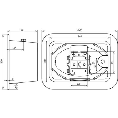 DEHN Trennstellenkasten UFTSK710FL40 549001