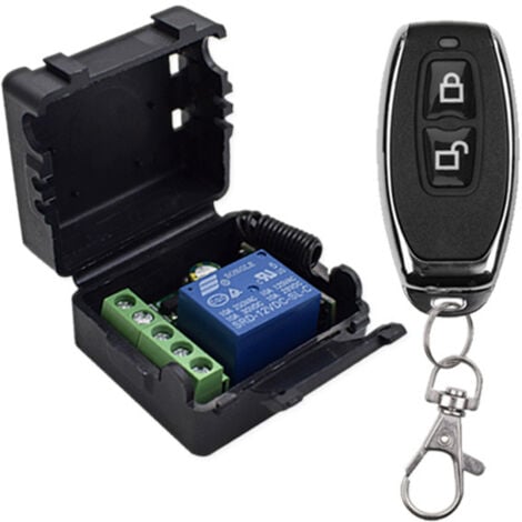 Interruttore di controllo remoto universale wireless 433 MHz DC 12 V 1 ...