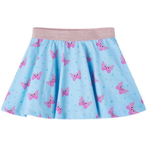 Falda infantil azul 140