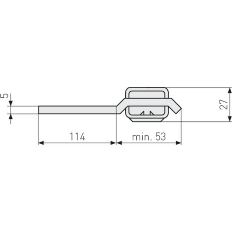 ABUS Fenster-Sicherheitswinkel SW10 in weiß