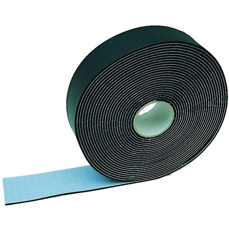 Ruban en caoutchouc pour l'isolation thermique des tuyaux de climatisation 50 mm. x 10 m.