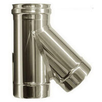 combustion dn 150 tee raccord 135 ° tube en acier inoxydable de ...