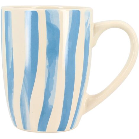 Lot de 6 mugs en grès 38cl, CORFU