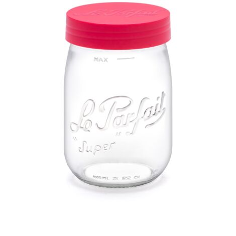 Bocal en verre avec couvercle 1L, LE PARFAIT