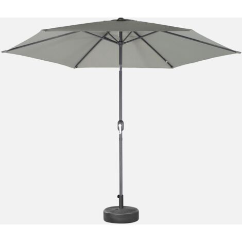 Parasol redondo 3m con mástil central