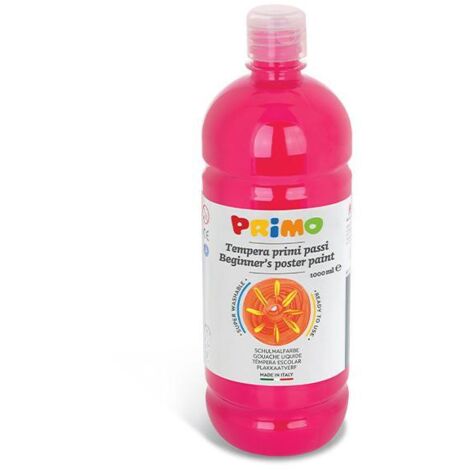 PRIMO - TEMPERA PRIMI PASSI COLORE MAGENTA SUPERLAVABILE PRONTO PER L ...