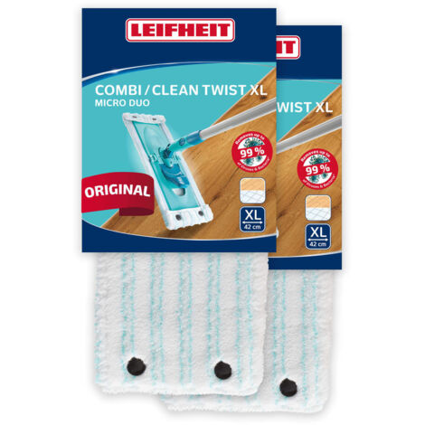 2 pièces Housse CLEAN TWIST XL/Combi XL micro duo