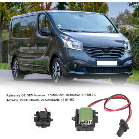 Ej.Life 7701050325 Resistencia del ventilador del motor del calentador ...