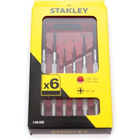 Stanley 1-66-039 Satz mit 6 elektronischen Schraubendrehern