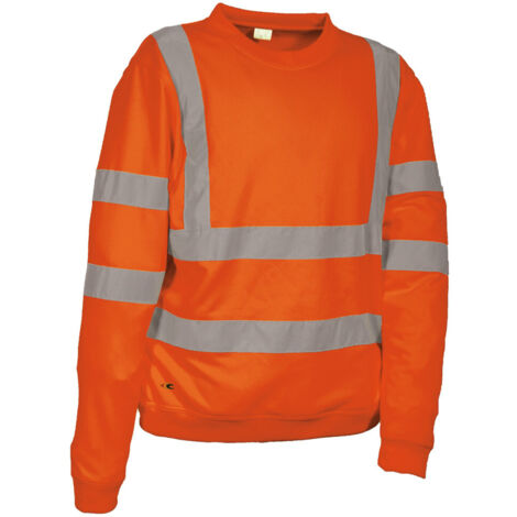 Cofra FMAXL Mariqueta Arbeits-Sweatshirt Orange XL