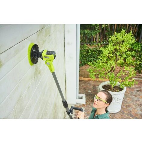 Ryobi R18TPS-0 Teleskop-Rotationsbürste, 18 V, ONE+ Akku, 1,4 m (nur ...