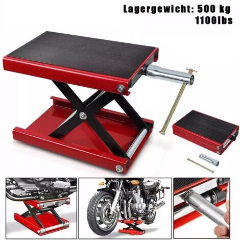 Table Élévatrice Moto Professionnel 500kg,Pont Élévateur Moto à Ciseaux ...
