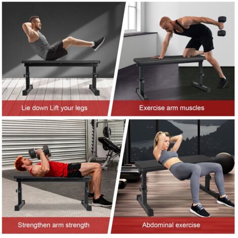Bancs de musculation compact avec haltères et tabouret-Design ...