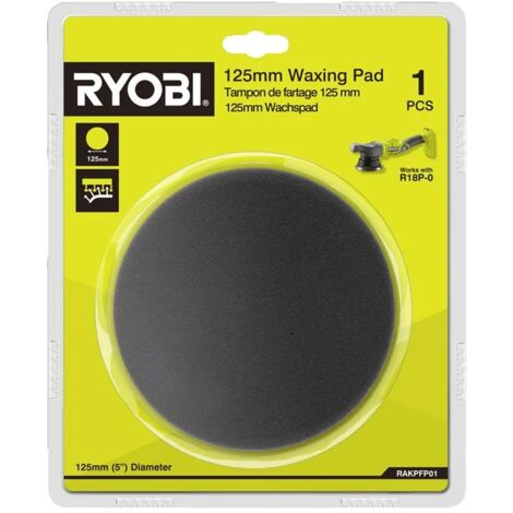 Pulidora de aplicación con velcro Ryobi RAKPFP01 Universal Esponja Ø ...