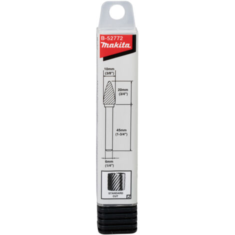 Makita B-52772 Cortador Arco Redondo 10x20mm Ø6mm 3/8x3/4" Ø1/2" Un ...
