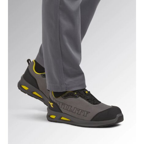 Utilidad Diadora Zapato Smart Softbox Low S1Pl Fo Sr Esd Acero Gris 41