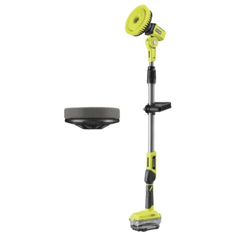 Cepillo giratorio telescópico Ryobi R18TPS-0 Batería ONE+ de 18 V 1,4 m ...