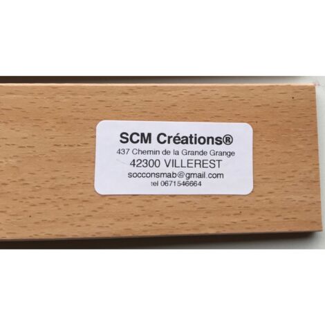 Latte de lit 53mm de large en bois 7 plis haute resistance lot de 6 ...