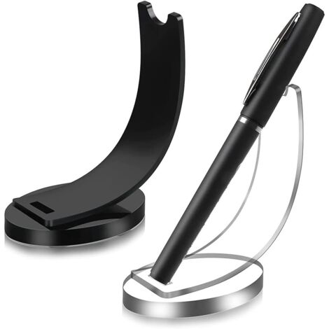 Sollbry Set da 2 pezzi in acrilico, portapenne elettronico, espositore ...