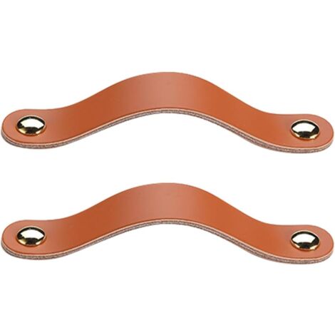 Sollbry pezzi Maniglia per mobili in pelle, Pomello per anta di mobile ...