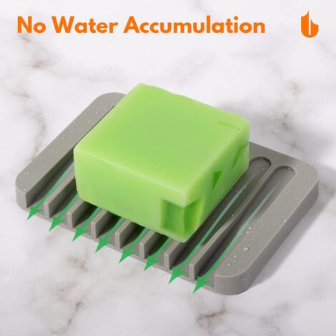 Sollbry Jaboneras en cascada para encimera de baño y cocina, de ...