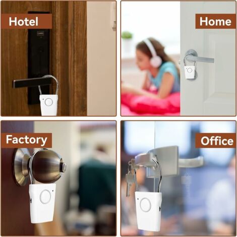 Sollbry Alarma para puertas y ventanas, sensor de puerta y ventana ...