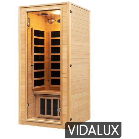 Vidalux 1 Person Carbon Infrared Sauna