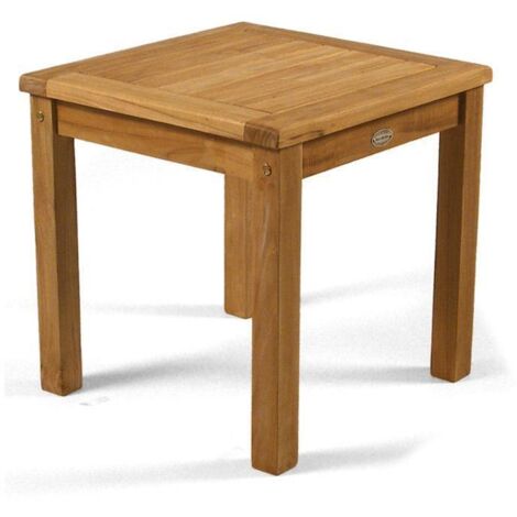Sutton 500 x 500 TK Wooden Square Coffee Table - Neutral