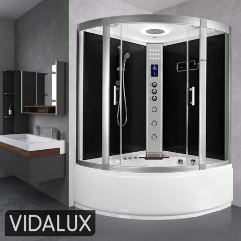 Vidalux Lisbon 1350 x 1350 Luxury Corner Steam Shower & AirSpa ...