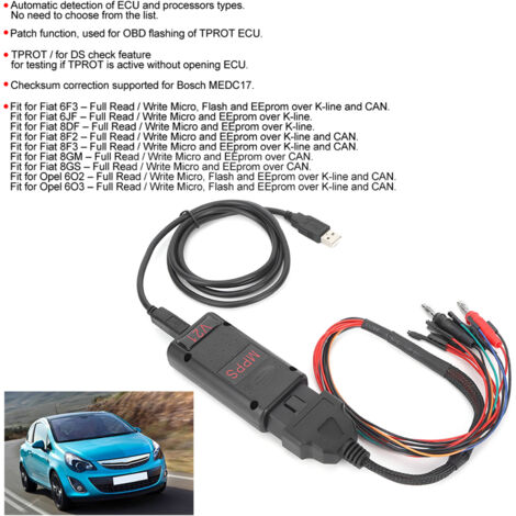 Ej.Life MPPS V21 Main Tricore Multiboot Kabel ECU Chip Tuning Scanner ...