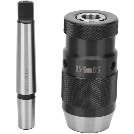 Ej.Life per trapano a colonna MT2-B16 Mandrino autoserrante 0,5-16 mm cono Morse Dispositivo di ...
