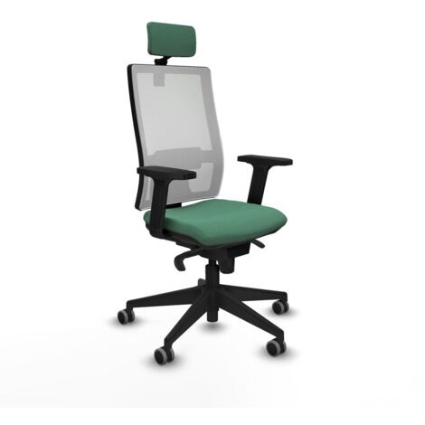 Sedia da Ufficio Piqueras y Crespo 2D066G2 Verde Smeraldo