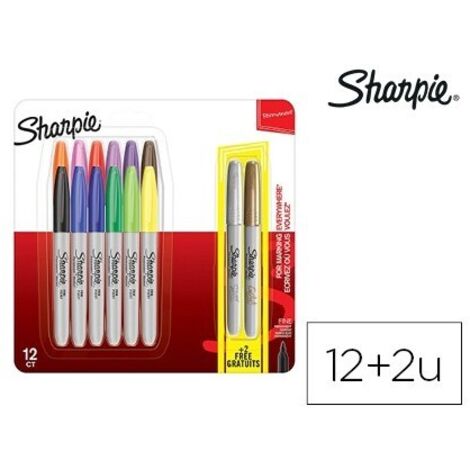 Set di Pennarelli Sharpie 2061126 Multicolore 1 mm 14 Parti