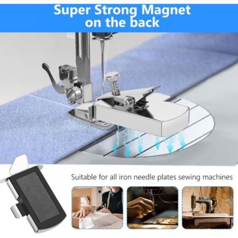 Guide-fil magnétique pour machine à coudre, outil de fixation multifonction en acier inoxydable ...